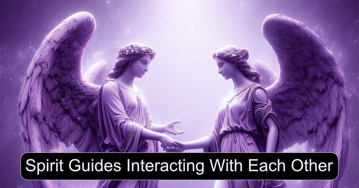 Spirit Guides Interacting With Each Other
